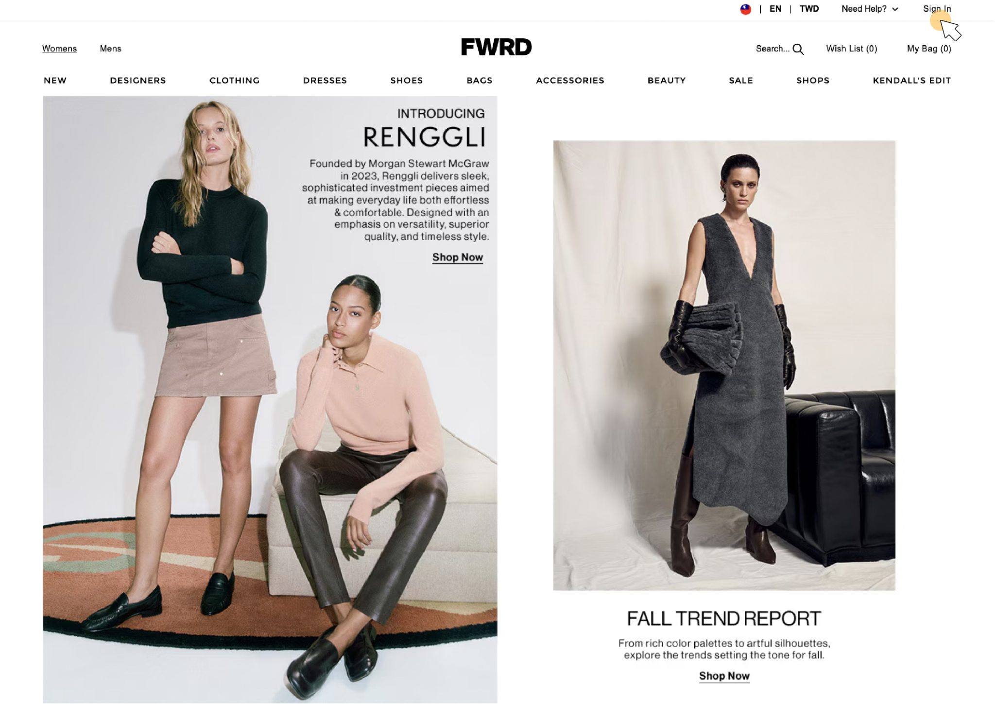 美國精品電商FWRD購物教學（2024年最新版-註冊步驟、關稅、運費規定一次看） - Hi JC.